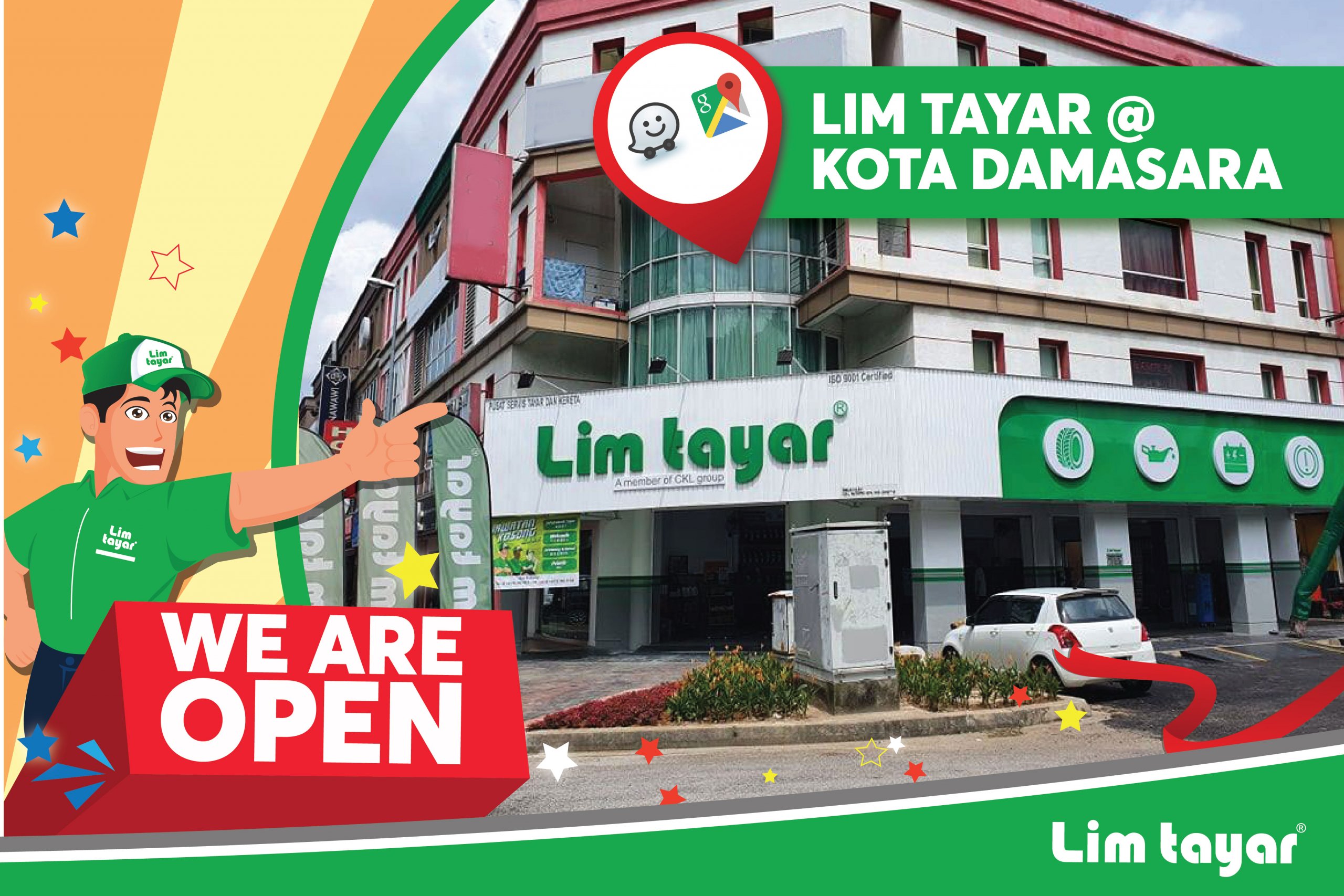 Kedai Tayar Kereta Klang Valley — Lim Tayar