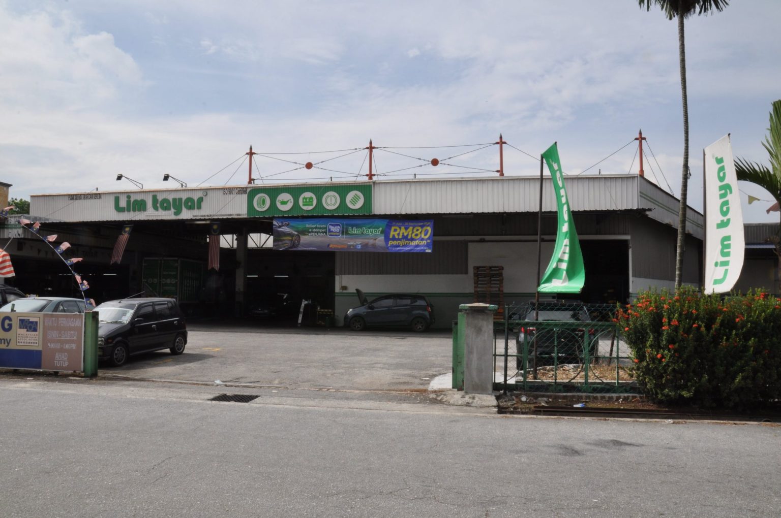 Kedai Tayar Kereta Klang Valley — Lim Tayar